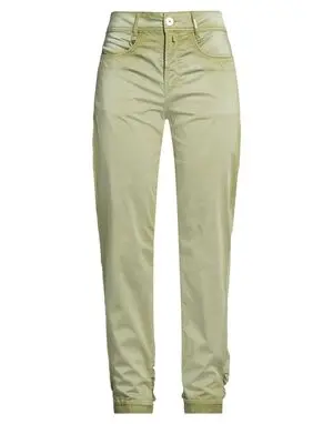 High Tapered Trousers With Designer Plaque