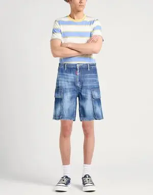 Dsquared2 Denim Cargo Shorts