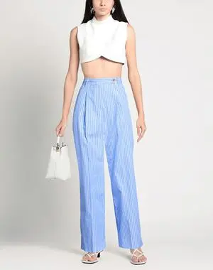 DEPARTMENT 5 Sky Cotton Wide-leg Pants With Stripes