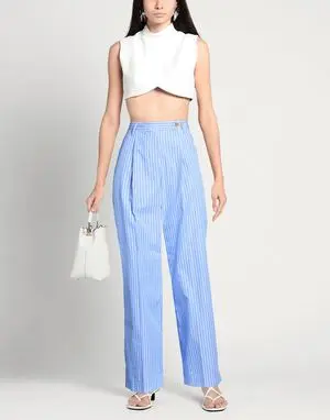 DEPARTMENT 5 Sky Cotton Wide-leg Pants With Stripes