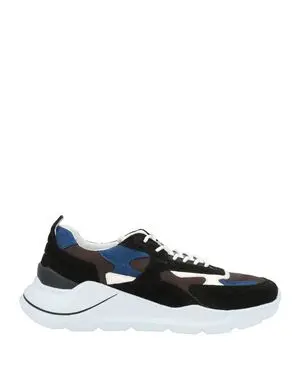 D.a.t.e. Textile And Leather Chunky Sneakers - Brown
