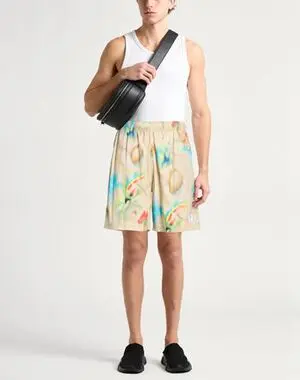 DEPARTMENT 5 Cotton Tie-dyed Casual Shorts - Sand