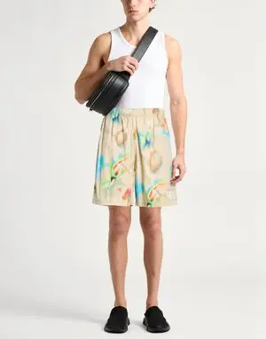 DEPARTMENT 5 Cotton Tie-dyed Casual Shorts - Sand