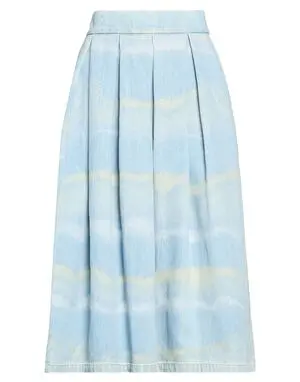 DEPARTMENT 5 Denim Pleated Skirt