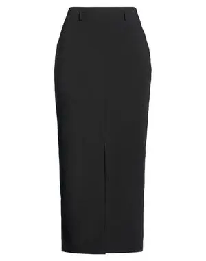 Ba&sh Crepe Pencil Midi Skirt - Black