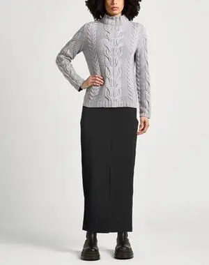 Ba&sh Crepe Pencil Midi Skirt
