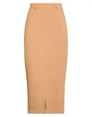 Ba&sh BA & SH Black Midi Skirt Camel