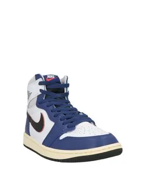 JORDAN Leather High-top Sneakers - Blue