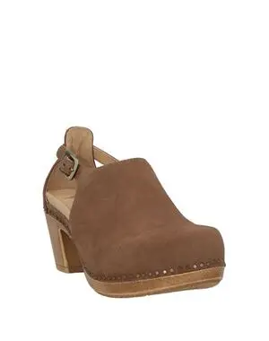 Dansko Leather Clogs - Brown