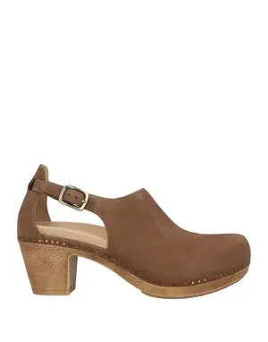 Dansko Leather Clogs - Brown