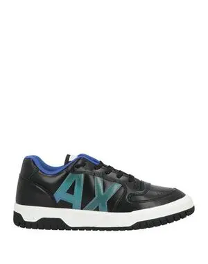 Armani Exchange Sneakers Size Polyester, Polyurethane - Black