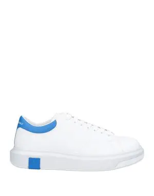 Armani Exchange Low-top Leather Sneakers - White