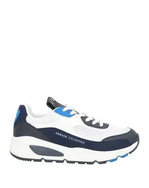 Armani Exchange Sneakers Size Polyester, Polyurethane - Navy