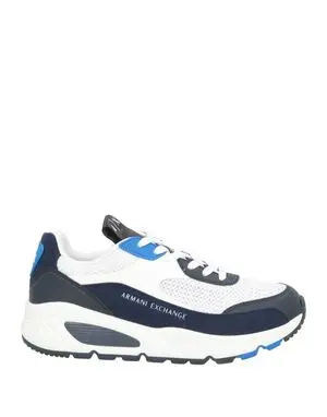 Armani Exchange Sneakers Size Polyester, Polyurethane - Navy
