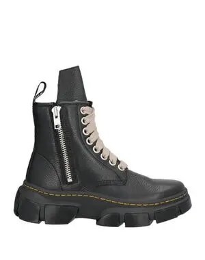 DR. MARTENS X RICK OWENS Leather Ankle Boots