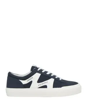 Armani Exchange Sneakers Size Polyester, Elastane, Polyamide - Navy