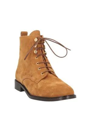 Cosmoparis Lace-up Leather Ankle Boots