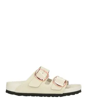 BIRKENSTOCK Leather Sandals - Beige
