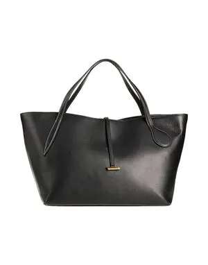 LIFFNER Pebbled-leather Tote Bag - Black
