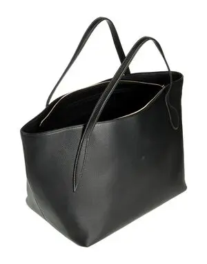 LIFFNER Pebbled-leather Tote Bag - Black
