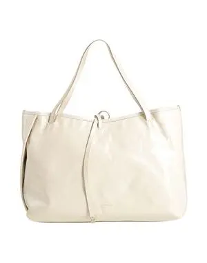GIANNI CHIARINI Leather Shopper Bag - Cream