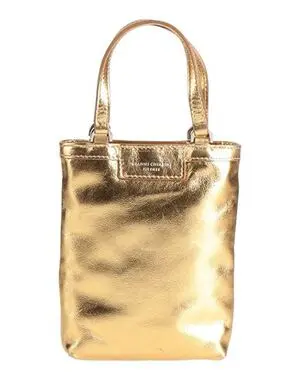 GIANNI CHIARINI GIANNI CHIARINI Metallic Leather Mini Bag Gold
