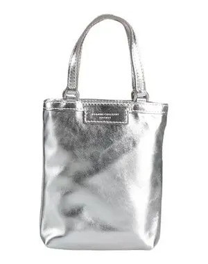 GIANNI CHIARINI Metallic Leather Mini Bag - Silver