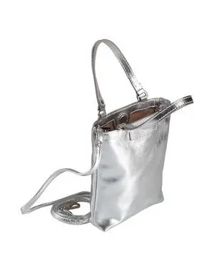 GIANNI CHIARINI Metallic Leather Mini Bag - Silver