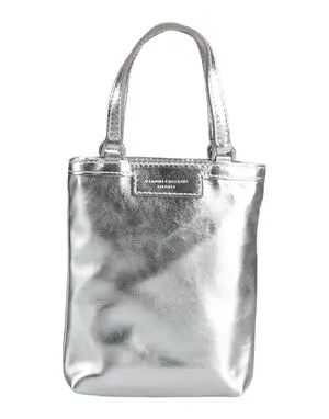 GIANNI CHIARINI Metallic Leather Mini Bag - Silver