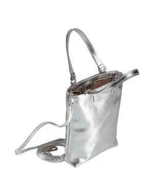 GIANNI CHIARINI Metallic Leather Mini Bag - Silver