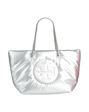 Tory Burch Maxi Shopper Bag - Silver