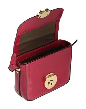 THE BRIDGE Leather Crossbody Bag - Red