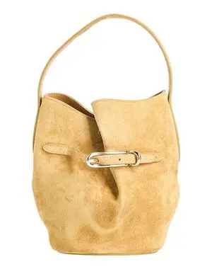 LIFFNER Leather Bucket Bag - Beige