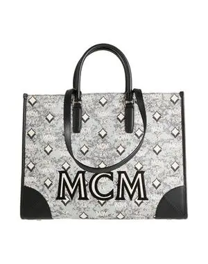 Mcm Handbag In Canvas And Leather