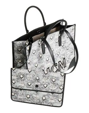 Mcm Handbag In Canvas And Leather