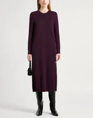 Ba&sh Knitted Midi Dress - Purple