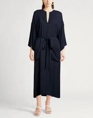 Fabiana Filippi Midi Flared Dress - Navy