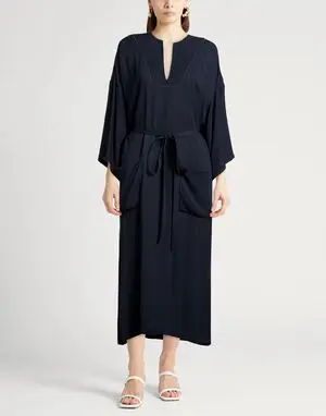 Fabiana Filippi Midi Flared Dress - Navy