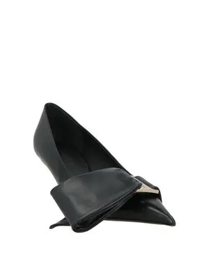 FERRAGAMO Lambskin Pumps With Appliqués