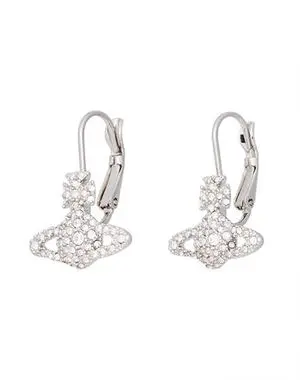 VIVIENNE WESTWOOD Grace Bas Relief Earrings - Silver