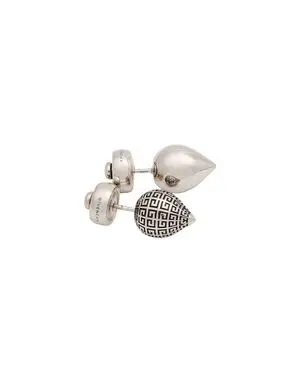 Givenchy Logo Stud Earrings