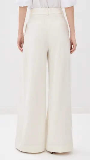 FAVORITE DAUGHTER Pleated Suiting Trousers