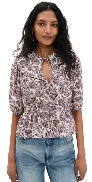 Ulla Johnson Puff Sleeve Tops