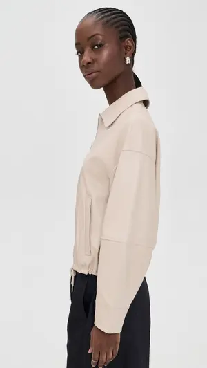 Apparis Ada Sans Faux Leather Jacket