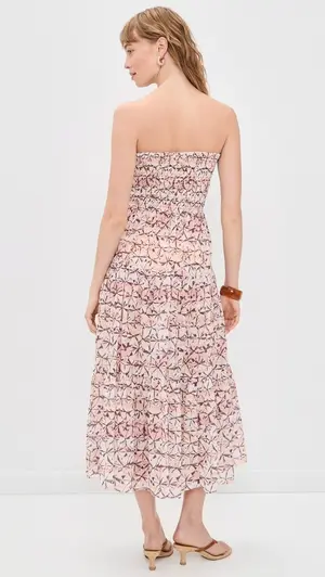 Ulla Johnson Luca Strapless Midi Dress