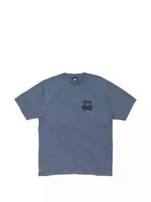 StÜssy Dice-graphic T-shirt - Blue