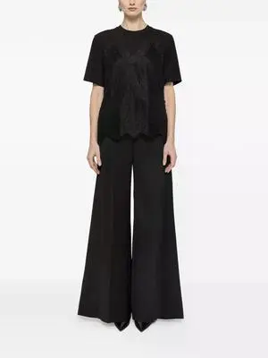 NISSA Lace Panel T-shirt