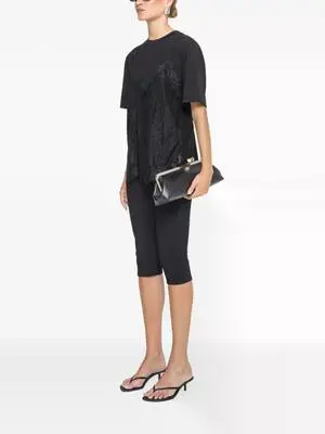 NISSA Lace Panel T-shirt