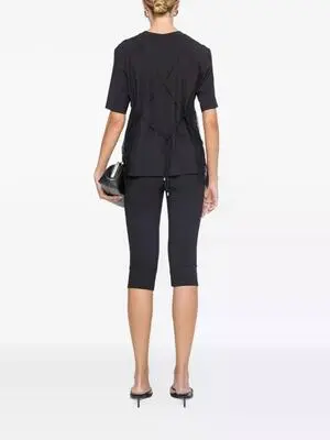 NISSA Lace Panel T-shirt