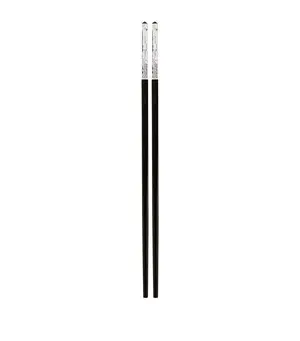 Christofle Plated Chinese Jardin D’eden Chopsticks - Silver